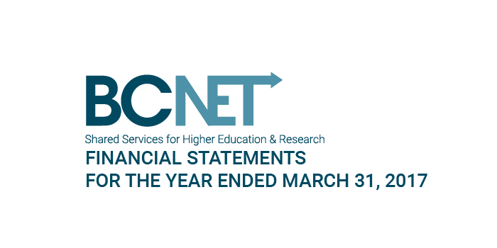 BCNET | Financial Statements